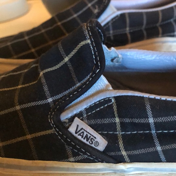 Vans | Shoes | Vintage Plaid Vans | Poshmark